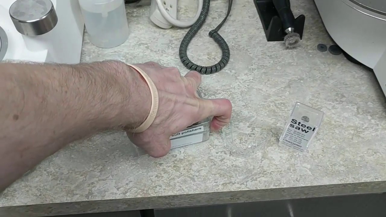 Clear Aligner Tip - Essix Tray Polishing Instruments - YouTube