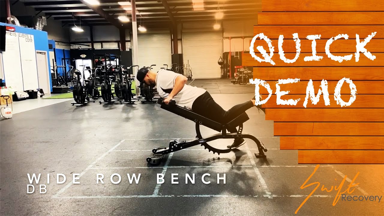 wide row bench - DB - YouTube