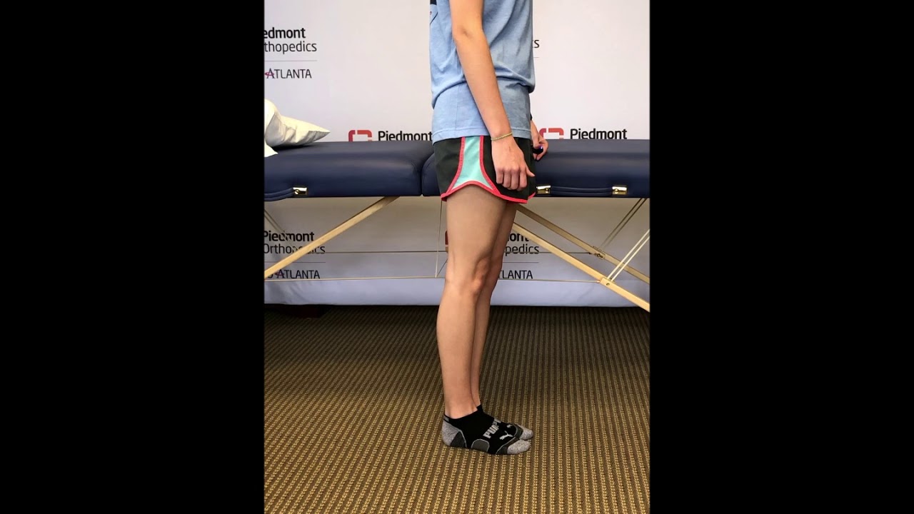 Standing Hip Extension - YouTube