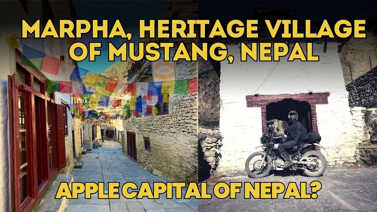 Marpha - Apple capital of Nepal #vlog #travel #motovlog - YouTube