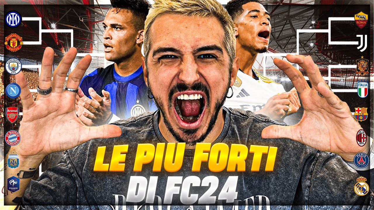 HO CREATO UN TORNEO TRA LE 32 SQUADRE PIU' FORTI DI FC 24!! - YouTube
