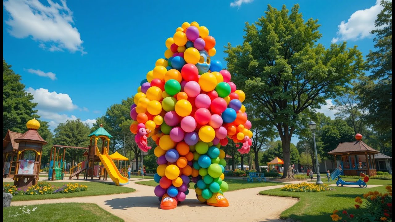 Balloon art in Jesus - YouTube