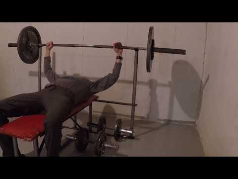 Bench Press set 3 - YouTube