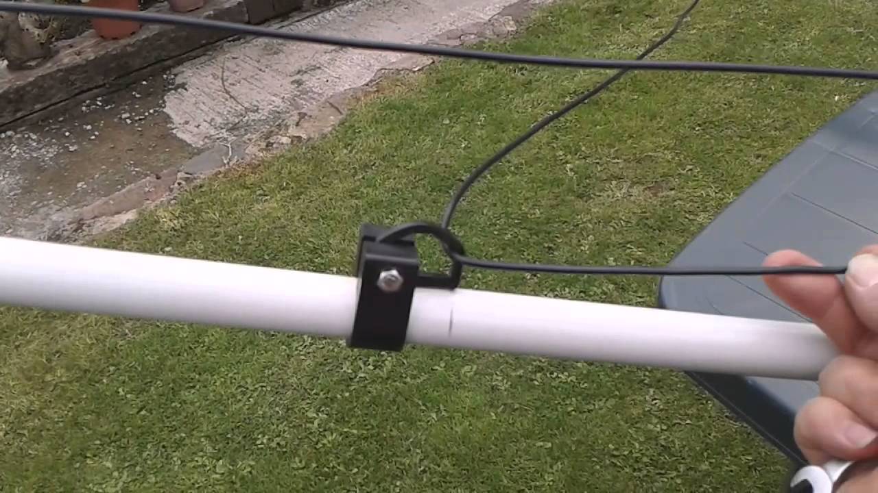 Part 5 - The Finished Hexbeam - G3TXQ Hexbeam by MW0JZE - YouTube