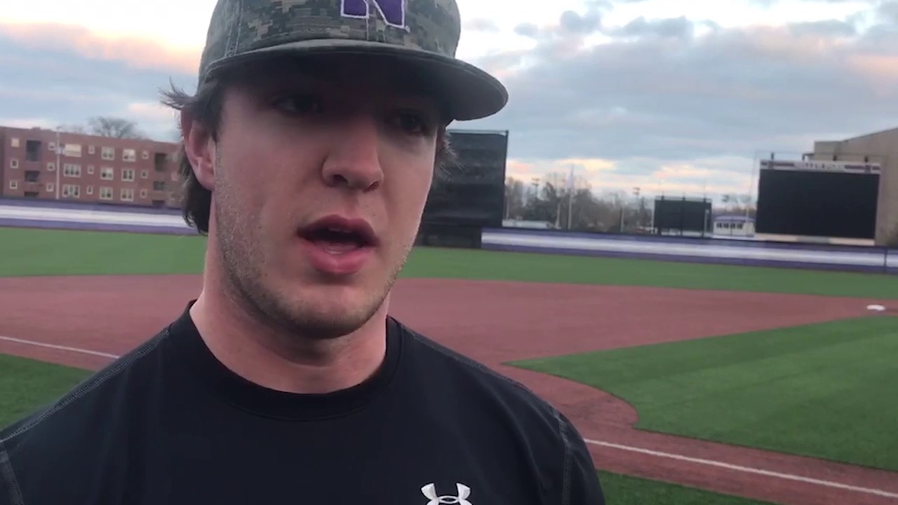 Baseball - Jack Claeys Postgame Interview (04/11/17) - YouTube