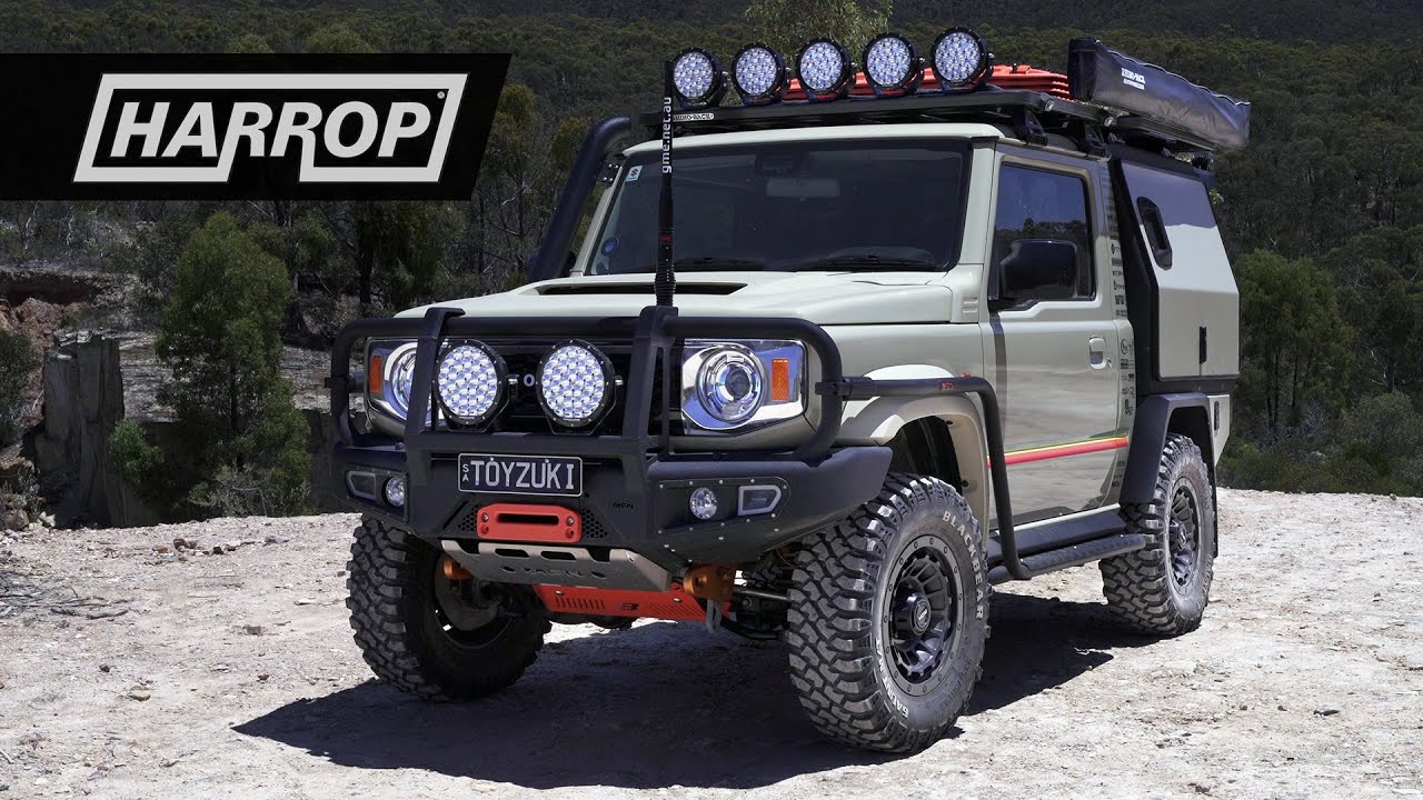 Chopped & Boosted Suzuki Jimny I Toyzuki Harrop Supercharged - YouTube