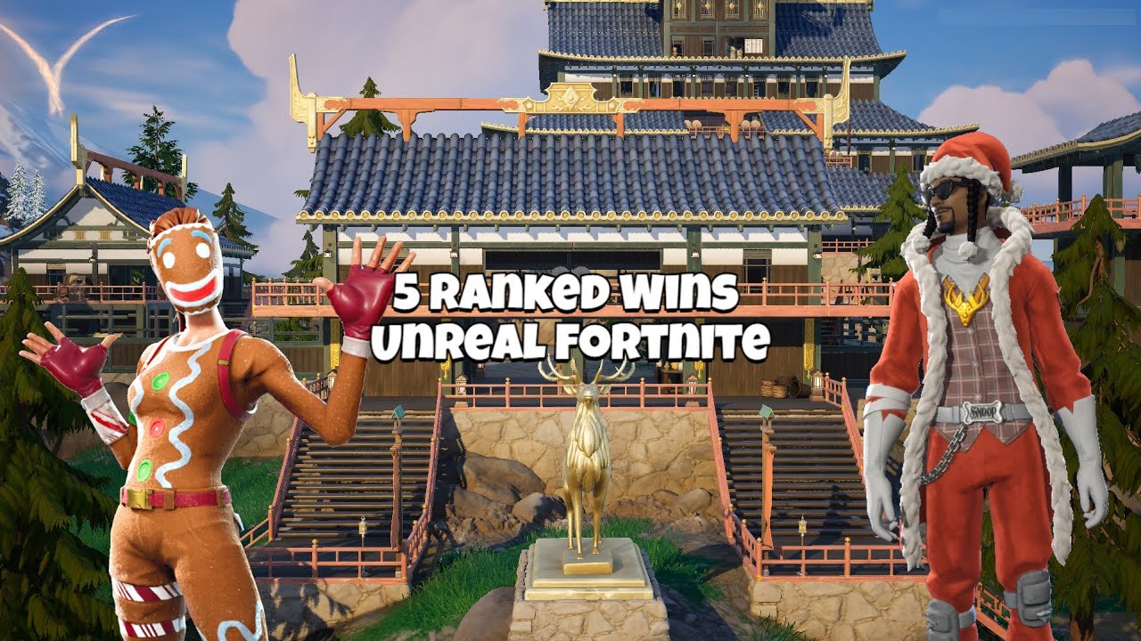 5 Unreal Wins In Unreal Fortnite - YouTube