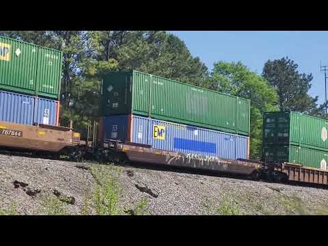 NB NS Intermodal & Ethanol, + 630 pulls up 4/12/25