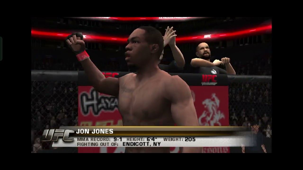 UFC Undisputed 2010 gameplay Jon Jones vs Lyoto Machida - YouTube