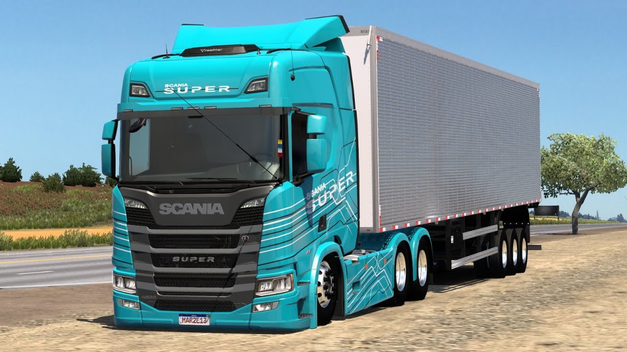 SCANIA SUPER DO CHAVES GBN-NO PUXE DO BAU QUALIFICADO ETS 2 MAPA BAHIA ...