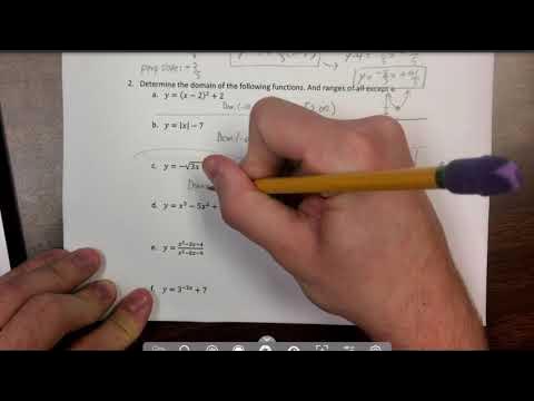 AP Calc Summer Assignment Part 1 - YouTube