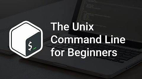 The Unix Command Line For Beginners - YouTube