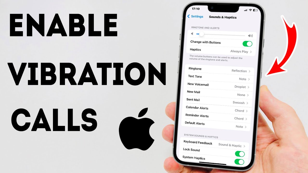 How To Enable Vibration For Incoming Calls On iPhone - Full Guide - YouTube