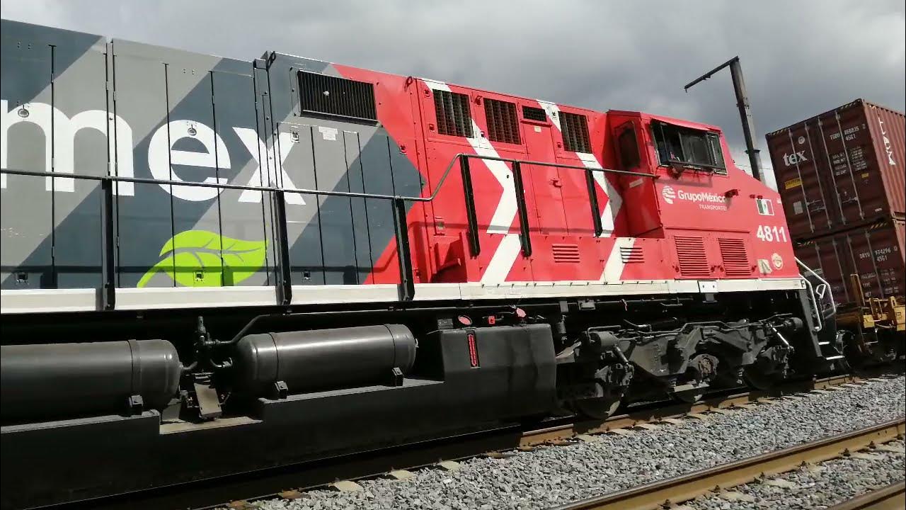 ferromex 4588 ac4400cw y es44ac con le nuevo esquema 😁😁😁🤩 - YouTube