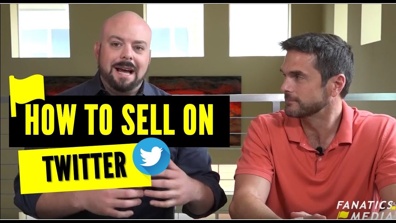 How to Sell on Twitter - YouTube