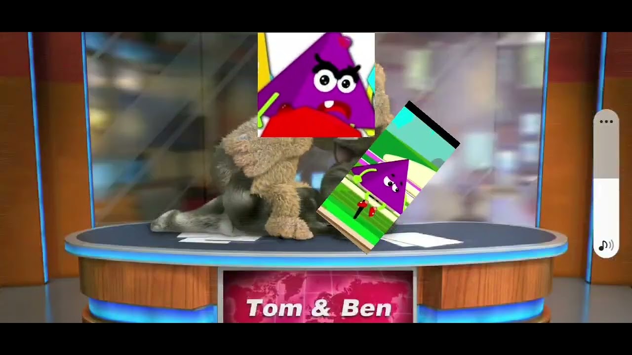 two twins triangle angela are laughing around - YouTube