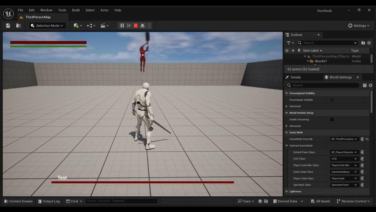 UE5 DEVLOG 001 Jump attack to player - YouTube
