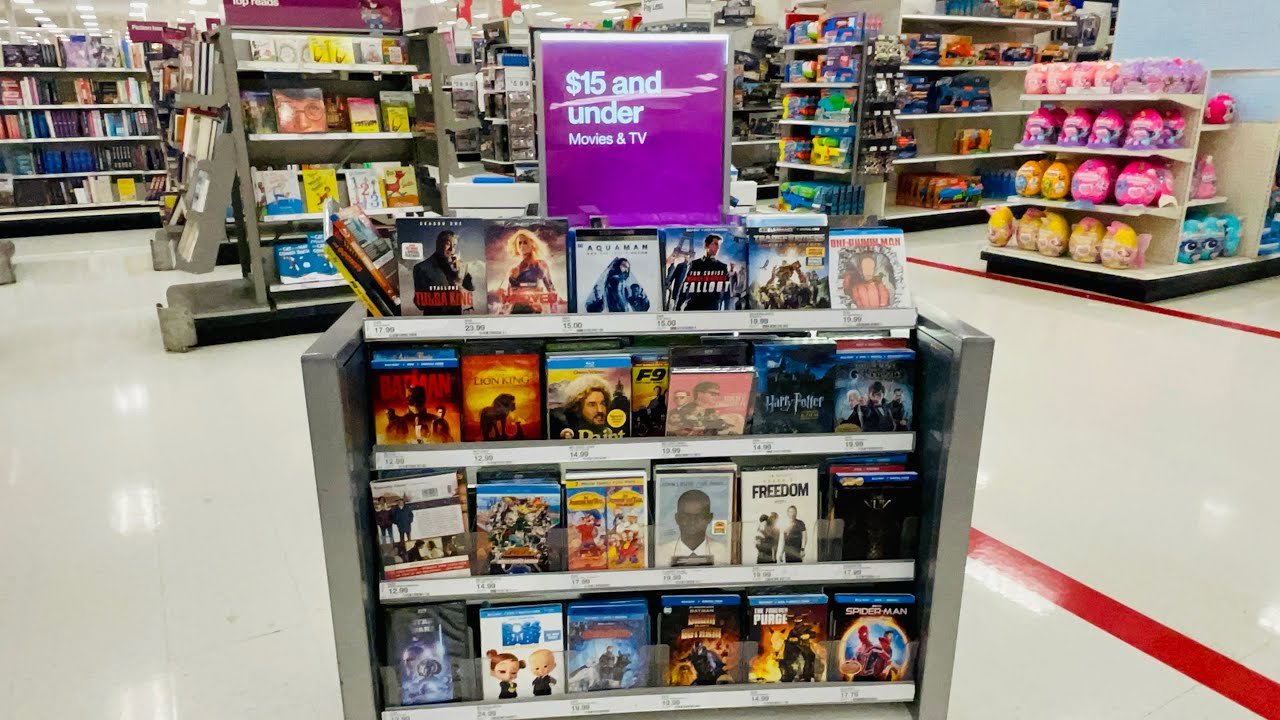 Mix blu ray movies in target dvd hunt video collection 4K - YouTube