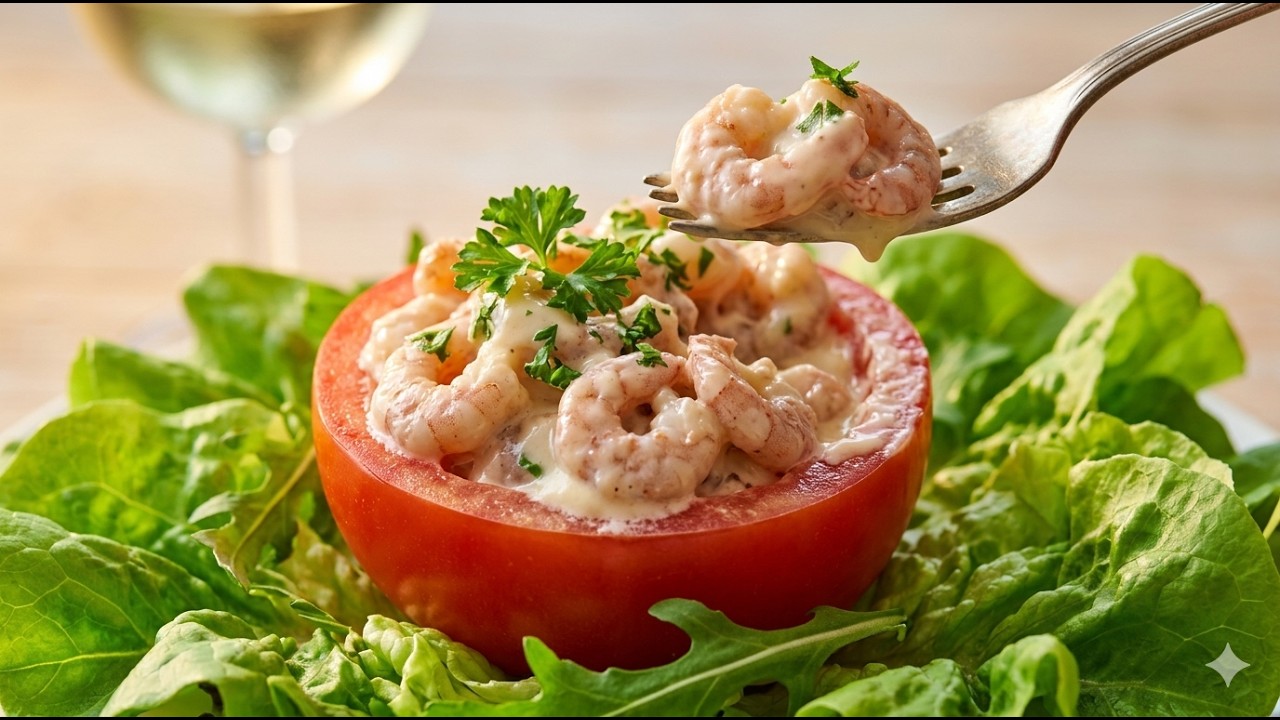 Authentic Tomate Crevette | Recipe by Jeffrey Vermaesen - YouTube