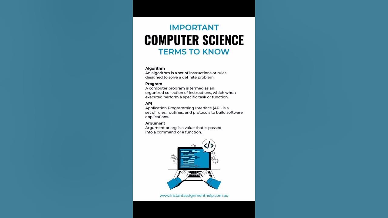 important computer science terms to know #computerscience - YouTube