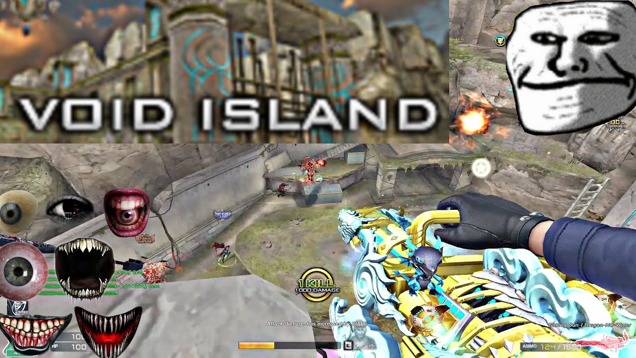 Zombie Void Island Mass Hero Mode Xtreme / Gatling Gun VIP |CrossFire ...