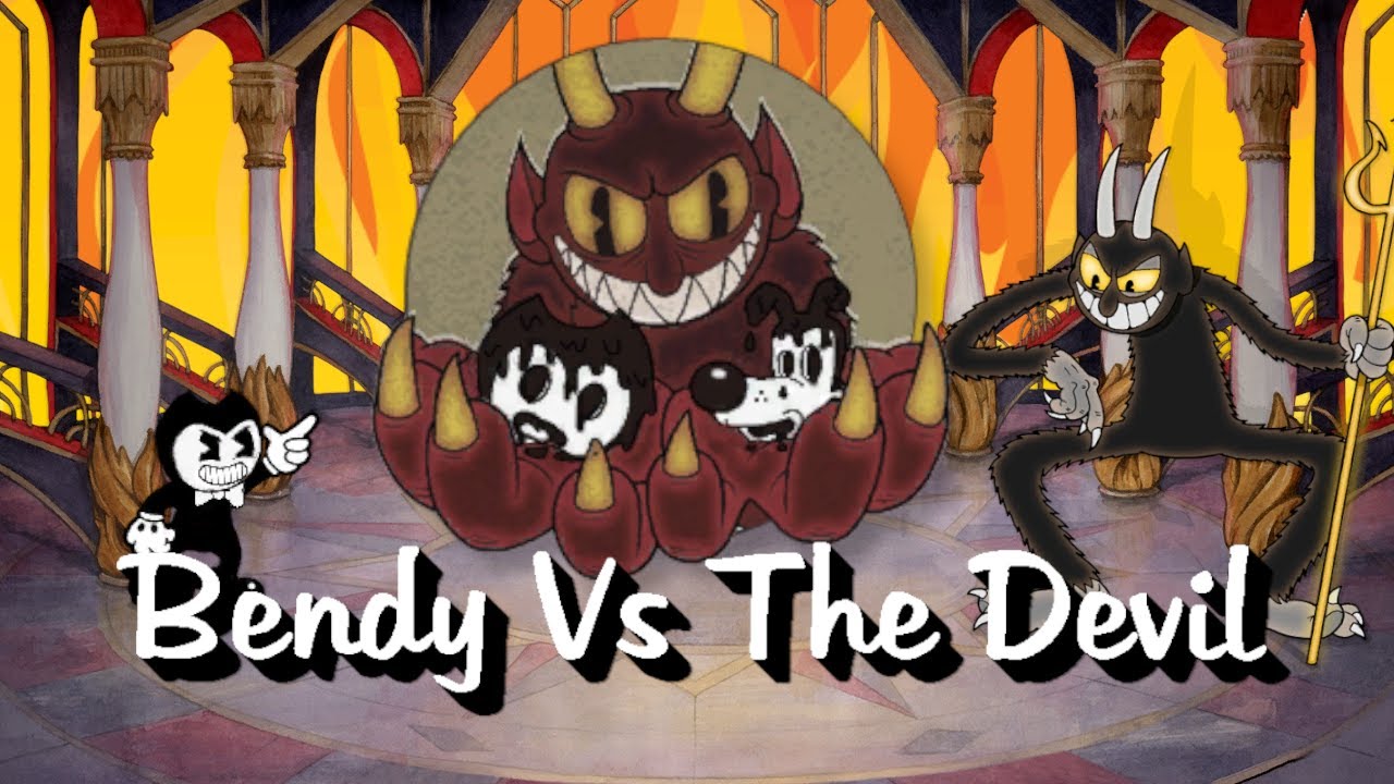 Cuphead - Bendy Vs The Devil (No Damage) [Bendy MOD] [Speedrun in 2:08 ...