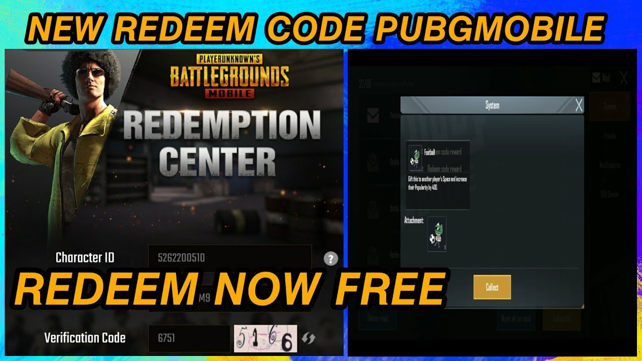 Pubg Mobile New Redeem Code | Get Free Popularity Points. - YouTube