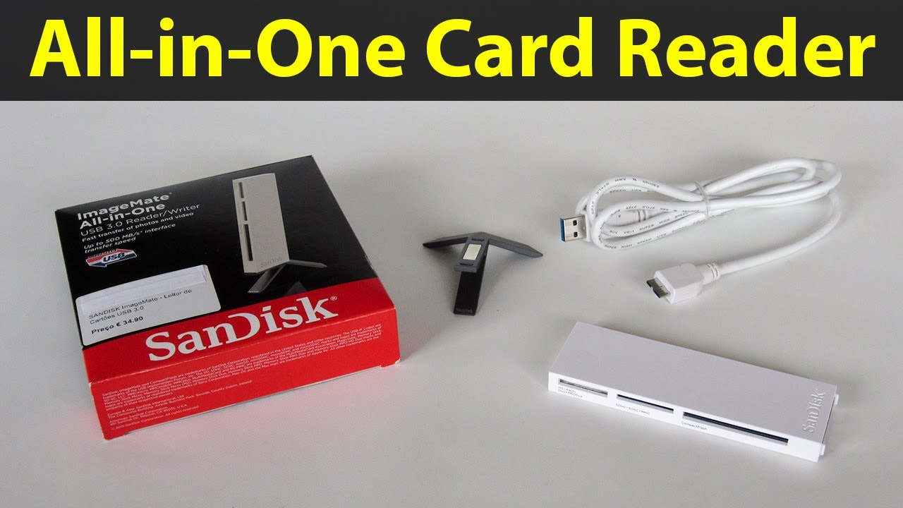 Sandisk ImageMate AIO USB 3.0 – Memory Card Reader Unboxing and opinion ...