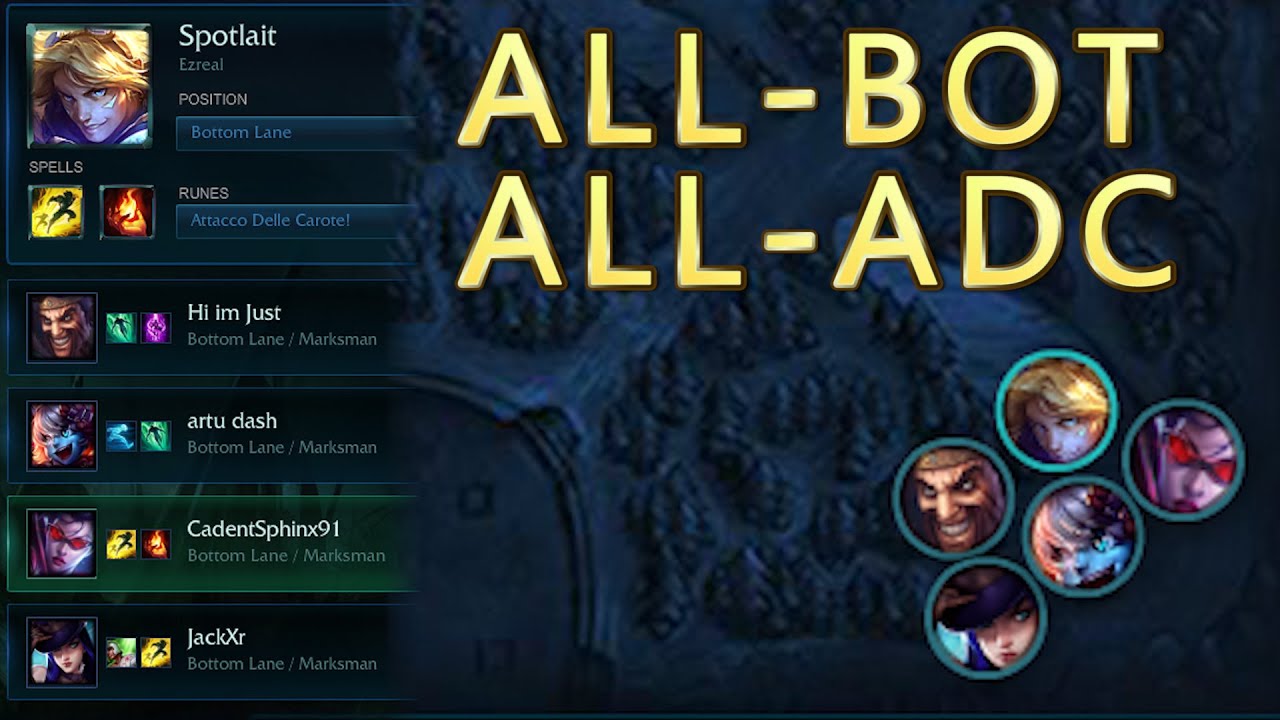 ALL BOT ALL ADC - YouTube