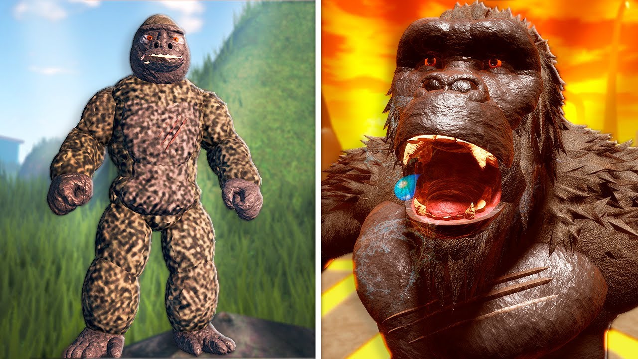 A EVOLUÇÃO DO KONG 2021 no ROBLOX GODZILLA! - YouTube