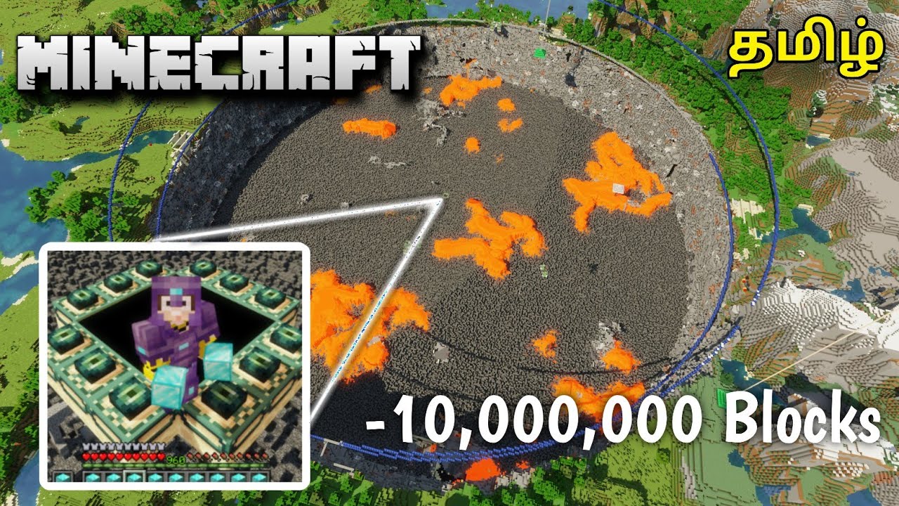 I Removed 10 MILLION BLOCKS in My Survival World - Minecraft Ultimate ...