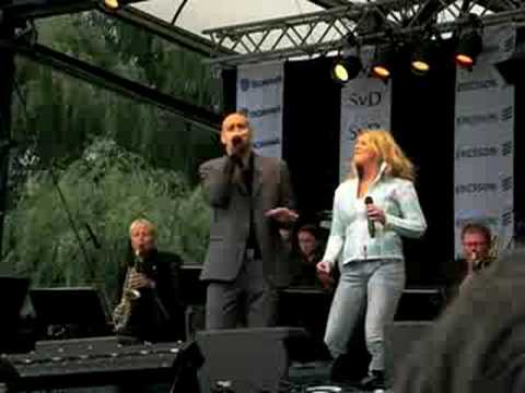 Gunilla Backman Fred Johansson "Time of my life" 080907 - YouTube