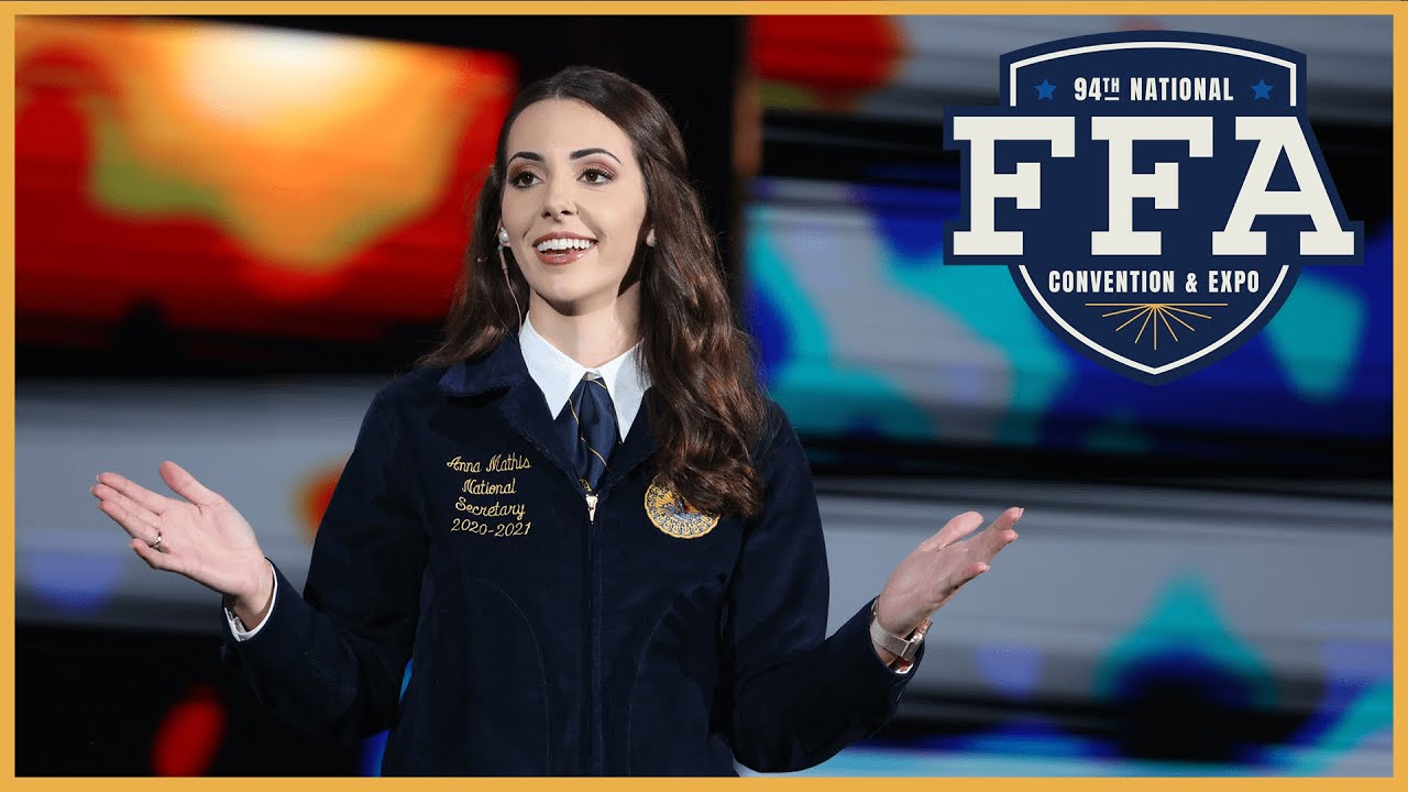 Anna Mathis Retiring Address | 94th National FFA Convention & Expo ...