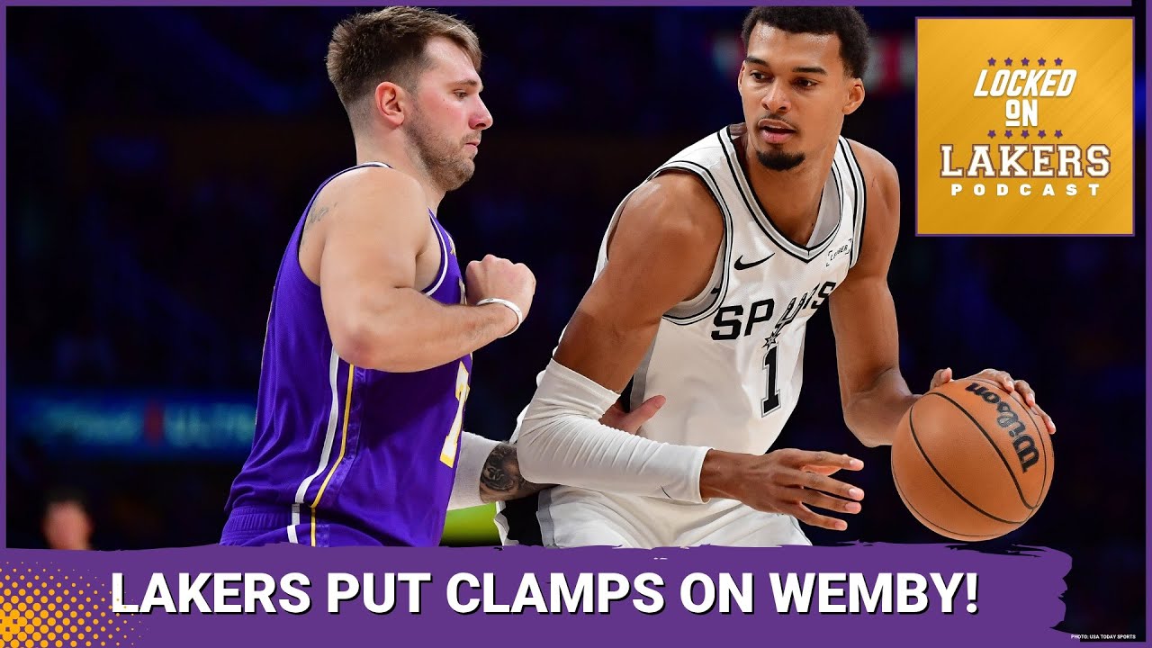 Luka SCORES 35, Wembanyama FOULS OUT, Lakers BEAT SPURS 118-116! - YouTube