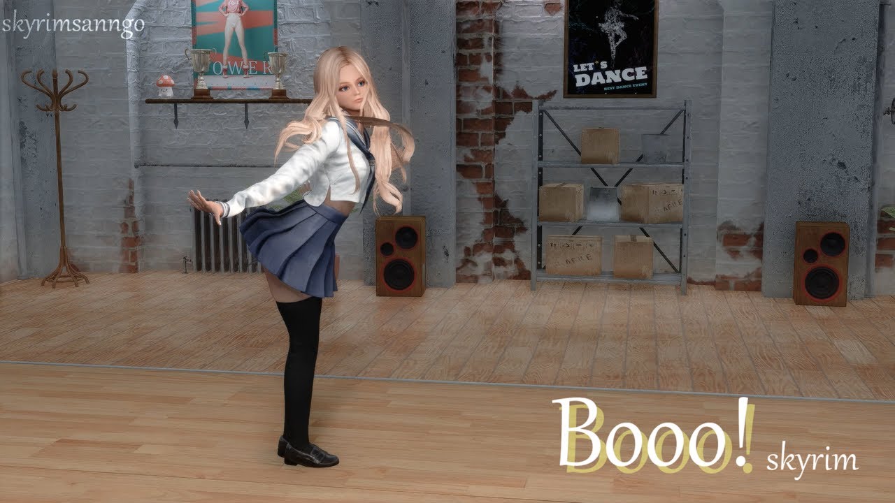 【skyrim dance】Booo! 【MMD MOD】 - YouTube