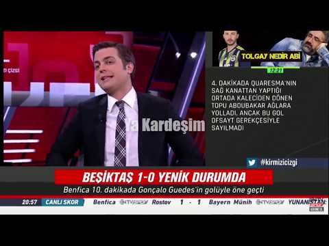 Efsane Tepkiler - Serdar Ali Çelikler Beşiktaş - Benfica / kırmızı çizgi