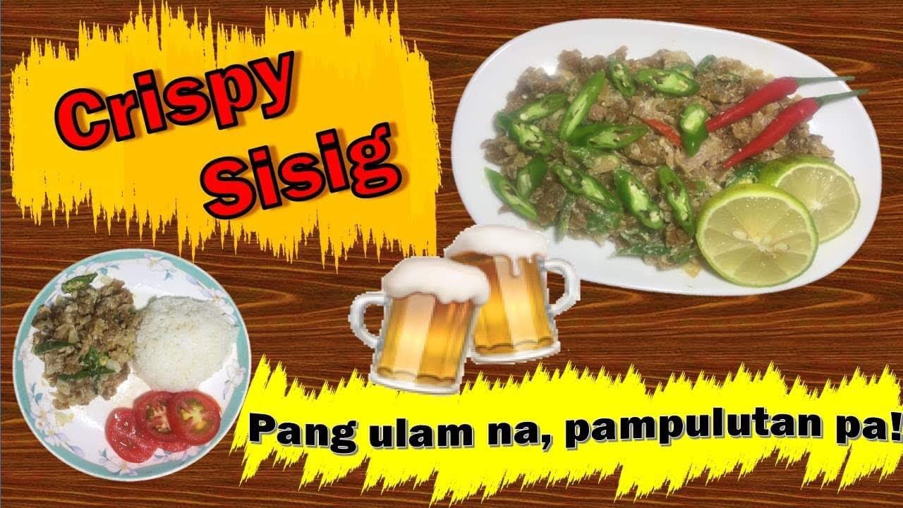 How to make maskara sisig, crispy? - YouTube