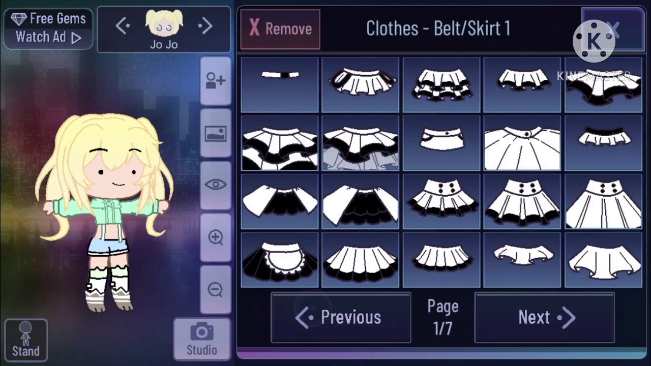How to make a ghost in Gacha Club - YouTube