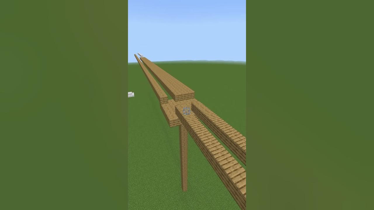 How to speed bridge in Minecraft bedrock. - YouTube