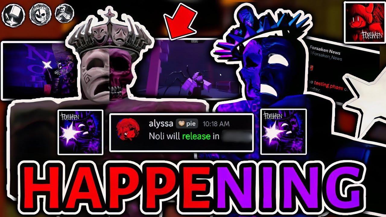 FORSAKEN NOLI UPDATE RELEASE DATE JUNE?! (Testing Phase, Map Leaks ...