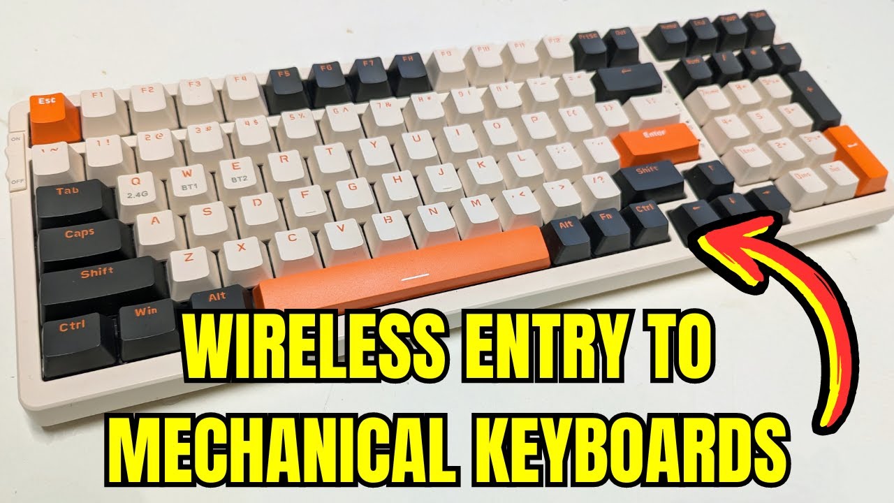 ZIYOU LANG K96% Wireless Mechanical Keyboard Review (Quick Look!) - YouTube