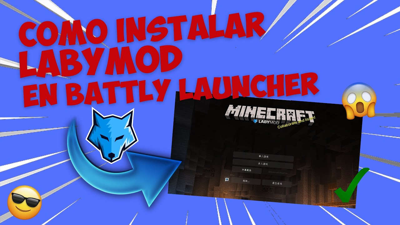Como Instalar LabyMod En Battly Launcher - YouTube
