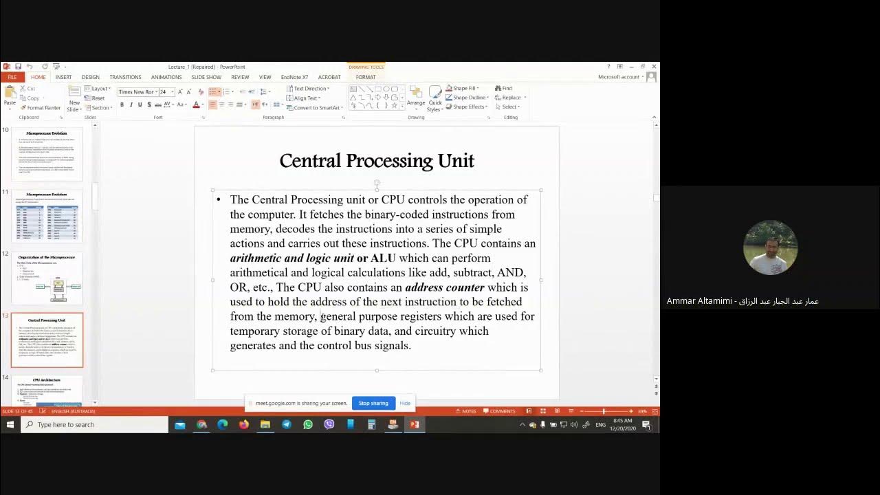 Introduction to Microprocessor - YouTube