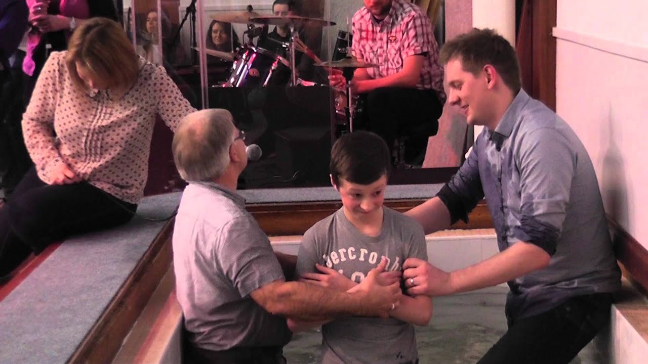 Baptisms on 6th Jan 2013 at Fraserburgh AoG Central - YouTube