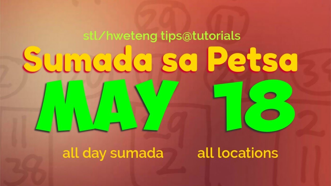 STL/HWETENG/ MAY 18 / TIPS and TUTORIALS/SUMADA sa PETSA - YouTube