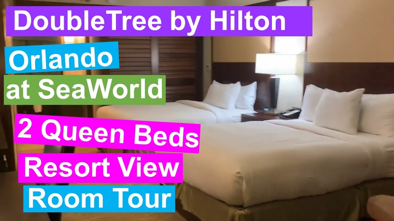 DOUBLETREE BY HILTON ORLANDO @ SEAWORLD | Resort View 2 Queen Beds Room ...