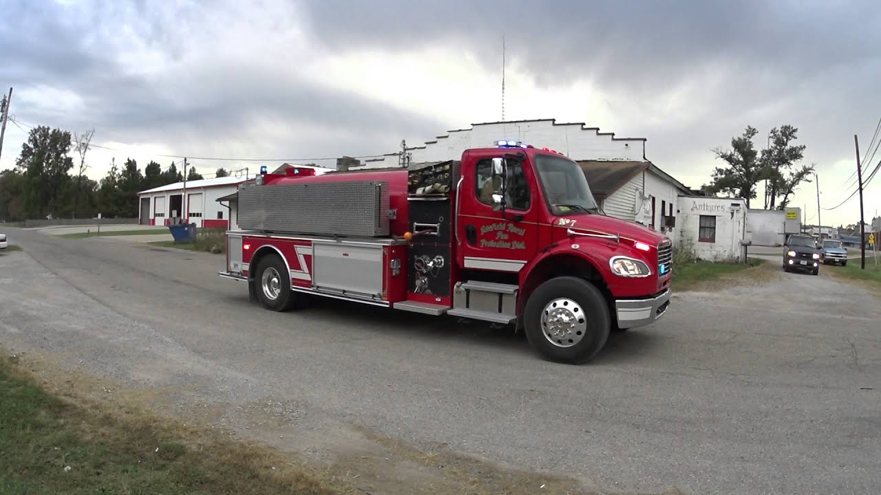 Fairfield Rural Fire Dept. Tanker 7 - YouTube