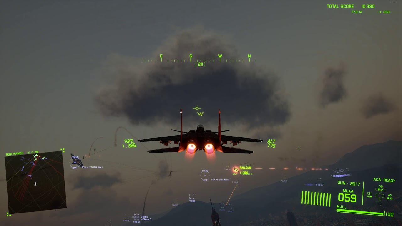 Project Wingman - Mission 15 - First Playthrough (Hard) - YouTube