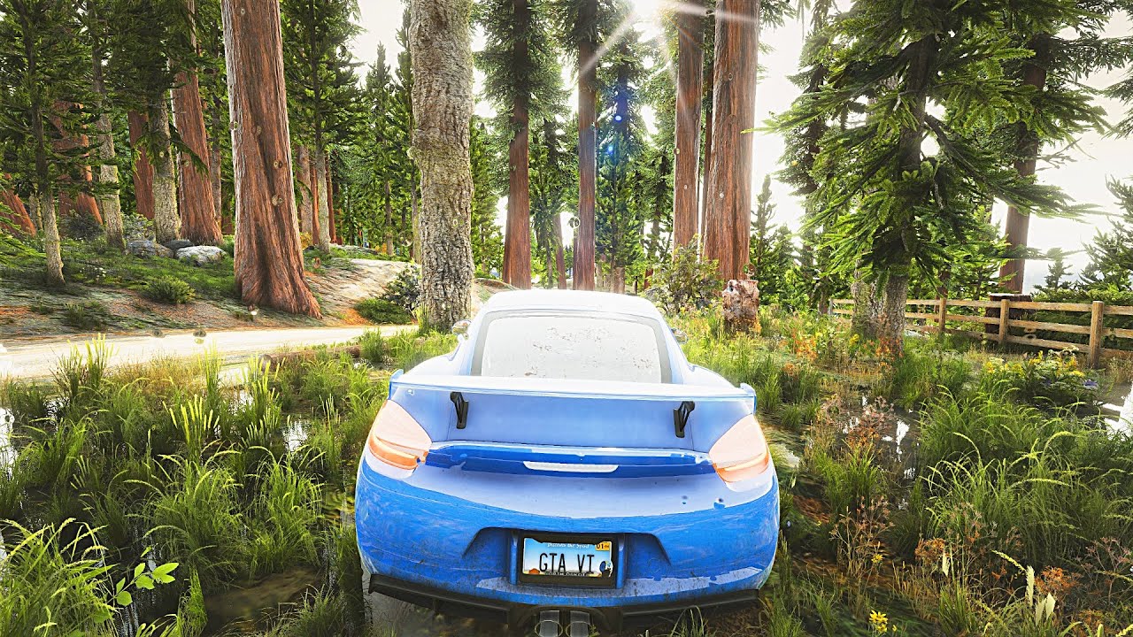 GTA 5 Realistic Forest + Next Level Lighting Mod - RTX 3090 Max ...