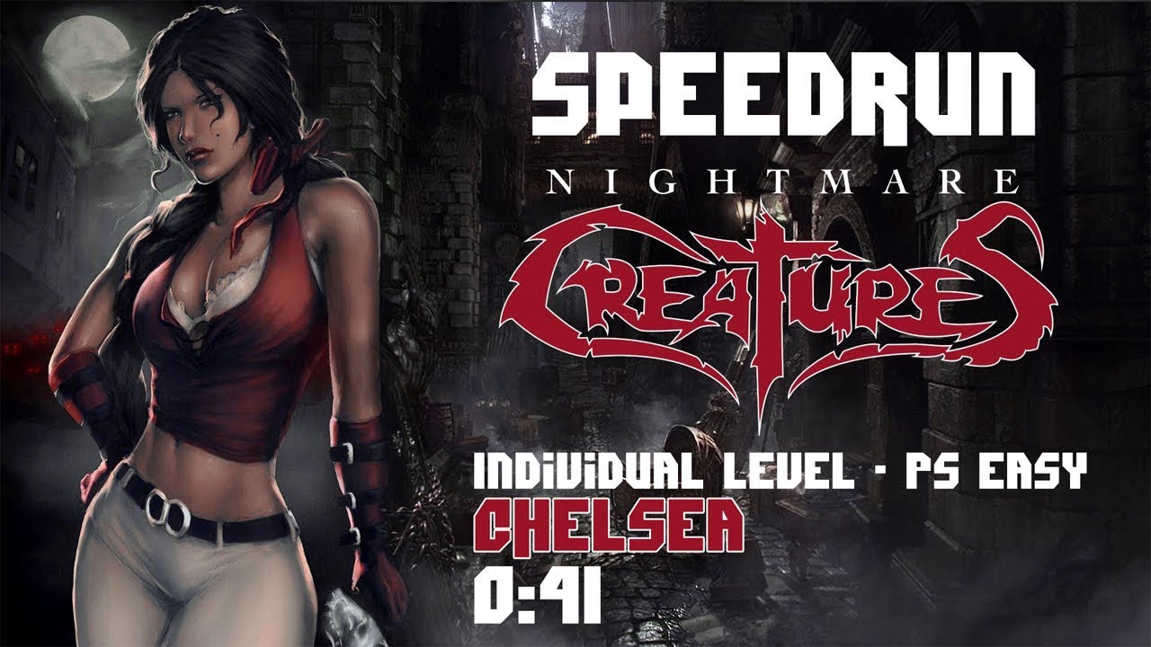 Nightmare Creatures WORLD RECORD IL Speedrun - Nadia Chelsea 0:41 IGT - YouTube